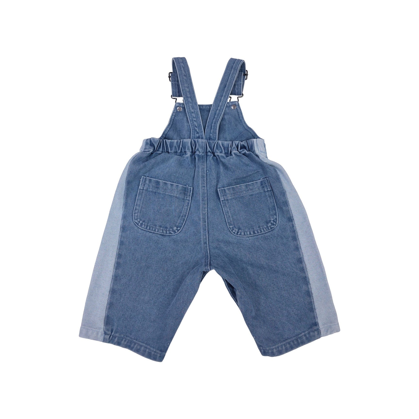 Kids Two-Tone Denim Overalls – soll. the label